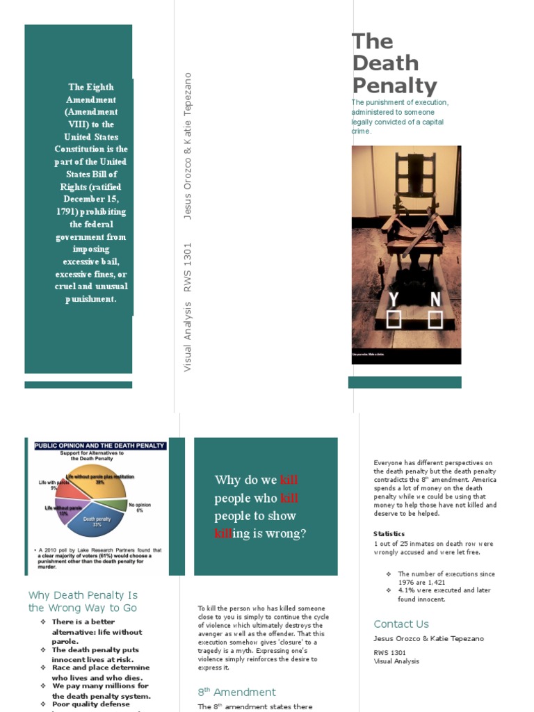 Visual Analysis | PDF | Eighth Amendment To The United States ...