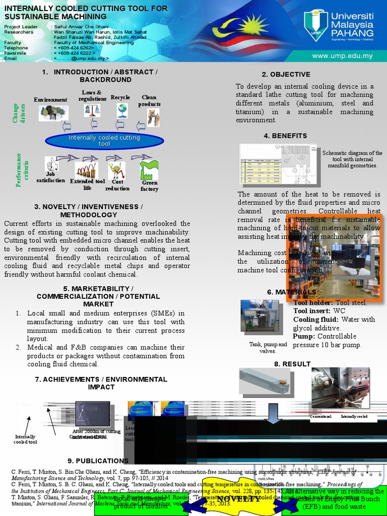 Poster Itex 2015 | PDF | Coolant | Machining