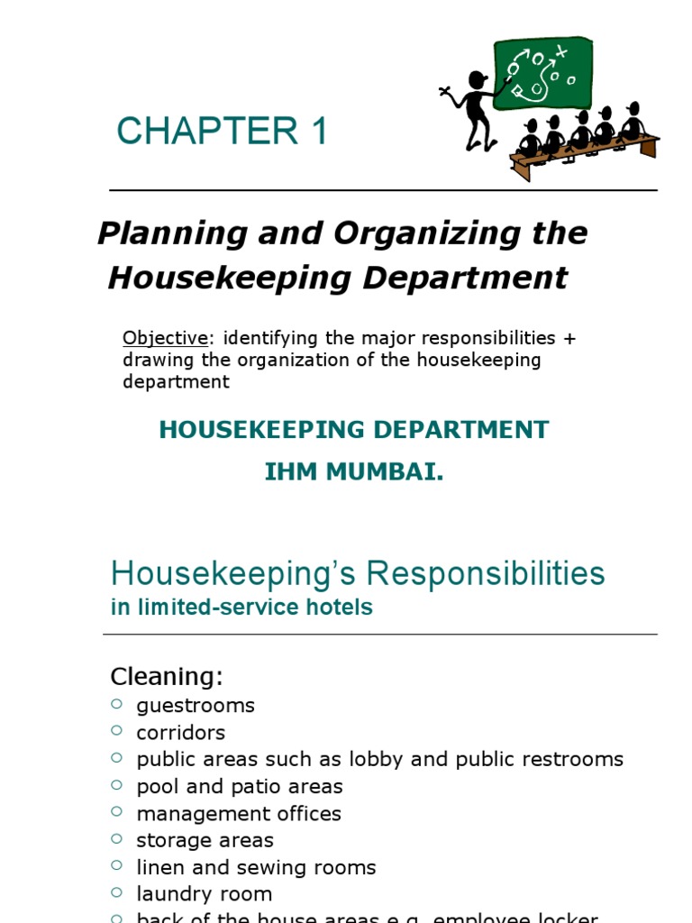 Chapter 1 | PDF | Housekeeping | Employment