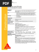 Sikaflex 2C Sealant Application Guide | PDF | Adhesion | Concrete