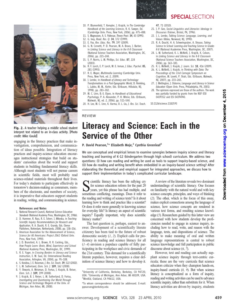 Science 2010 Pearson 459 63 | PDF | Learning | Cognition