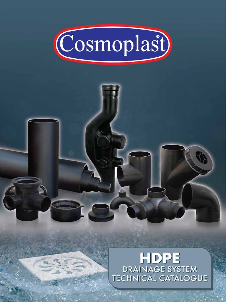 HDPE Drainage | PDF | Pipe (Fluid Conveyance) | Polyethylene