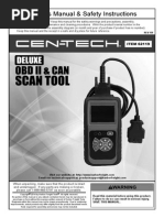 Cen-Tech (Harbor Freight) Scan Tool - 60794 | PDF | Vehicle Technology ...