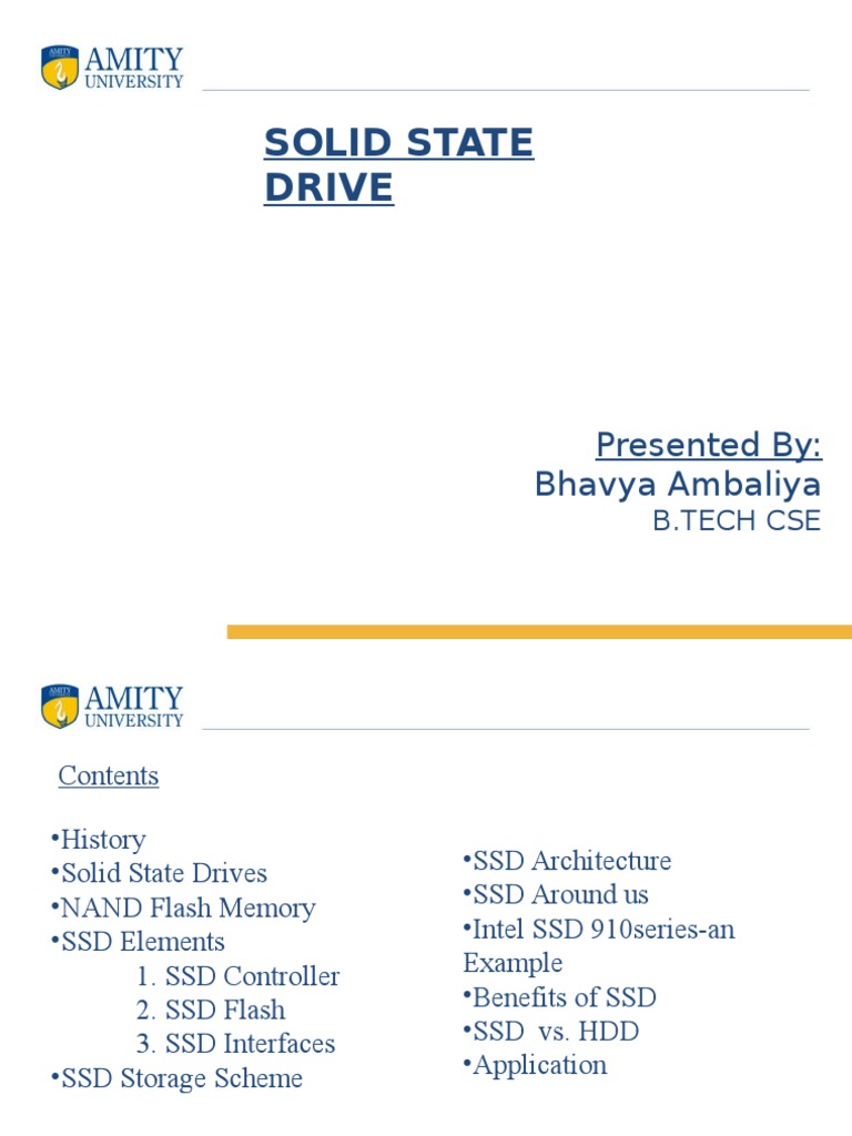 An In-Depth Look at Solid State Drives: Exploring SSD Components, Architecture, Benefits Over ...