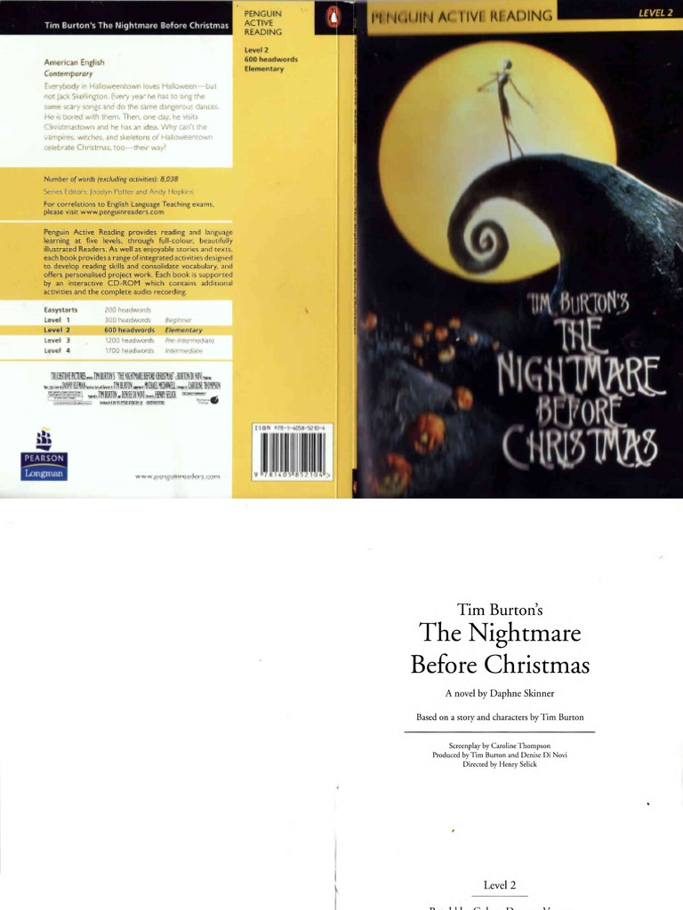 The Nightmare Before Christmas Summary | PDF | Santa Claus | Traditions