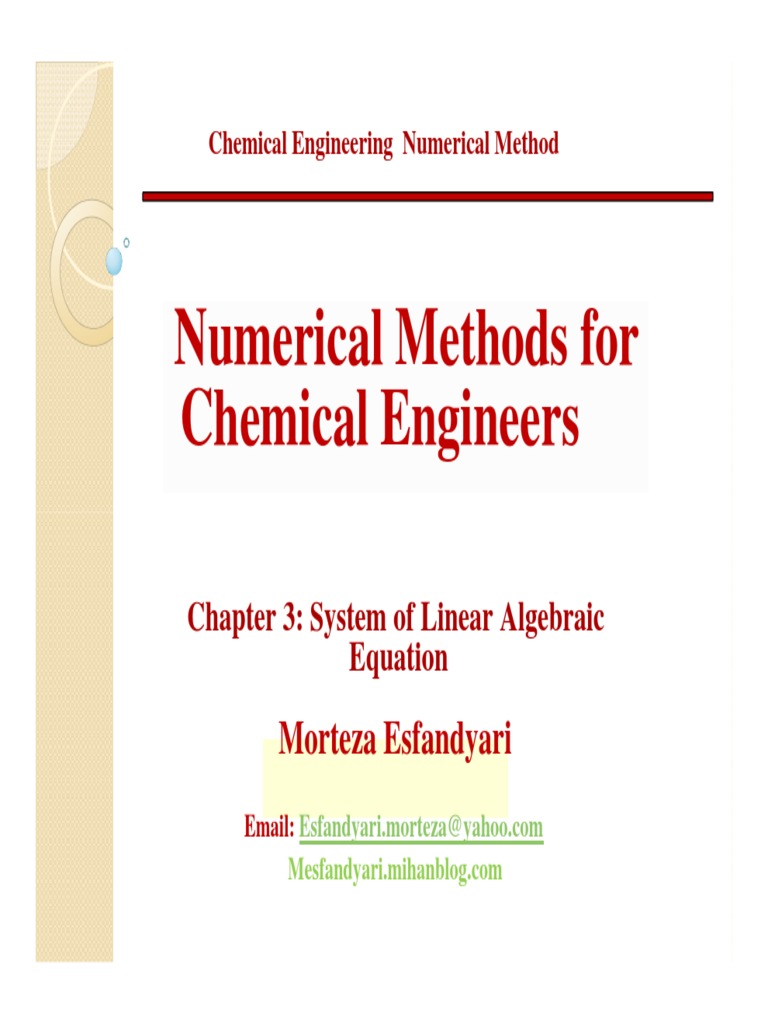 Chapter3 1 PDF | PDF | Numerical Analysis | Equations