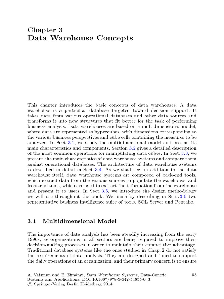 Week 9 Data Warehouse Concepts | Download Free PDF | Data Warehouse ... Week 9 Data Warehouse Concepts | Download Free PDF | Data Warehouse ...