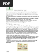 School Recycling Project PROPOSAL | PDF | Recycling | Environmental Issues