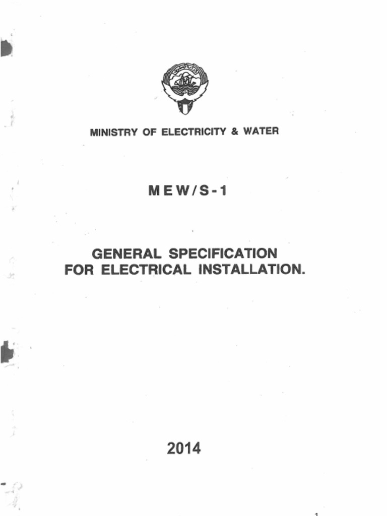 Mew Kuwait Installation Regulation | PDF