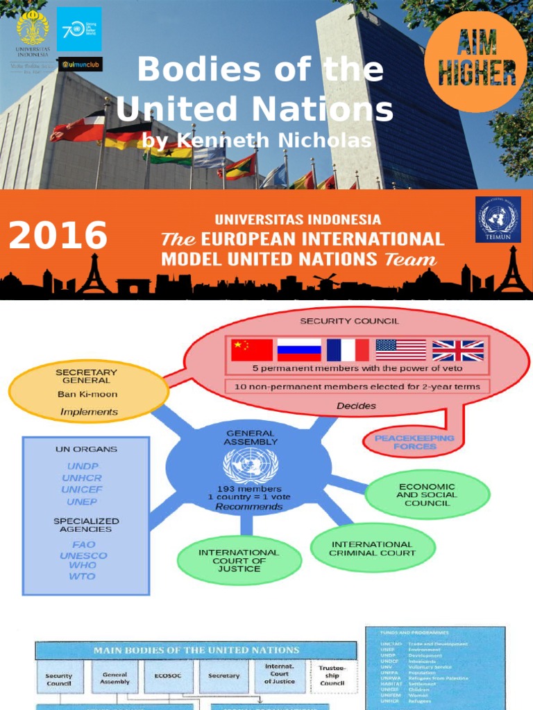 Overview of United Nations Bodies | PDF | United Nations ...