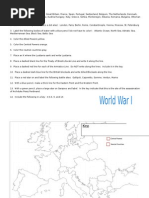 WWI Alliances Mapping Activity | PDF | Allies Of World War I | World War I