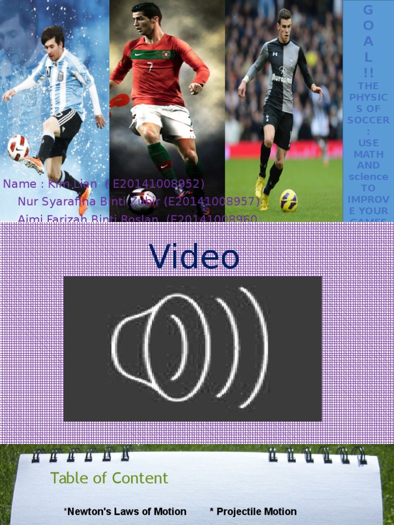 The Physics of Soccer | PDF | Newton's Laws Of Motion | Force
