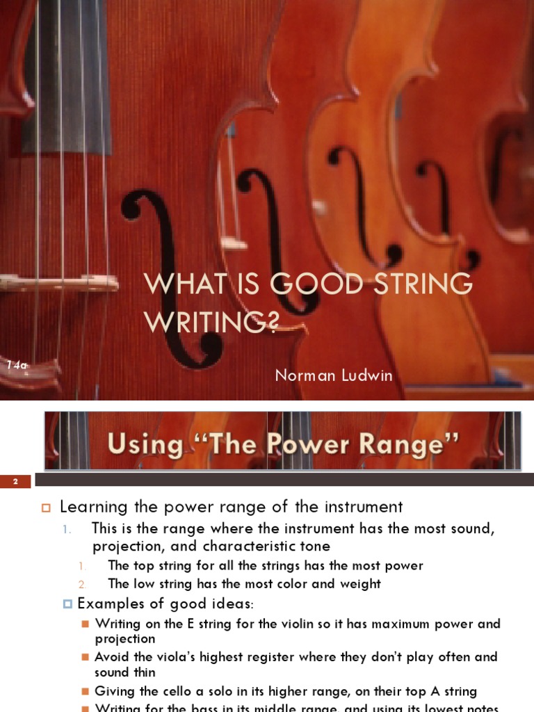 14a-What Is Good String Writing? | Download Free PDF | String ...
