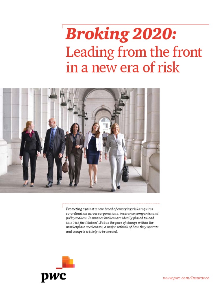 PWC Insurance Brokerage | PDF | Risk | Analytics