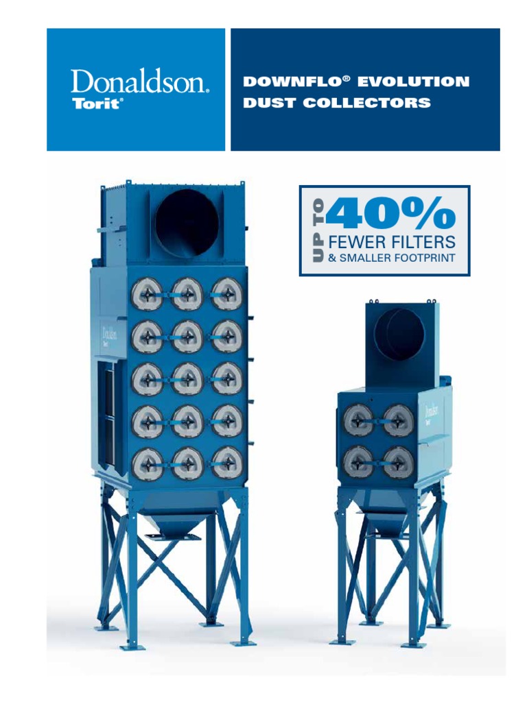 Torit Dfe Dust Collector System | PDF | Filtration | Science