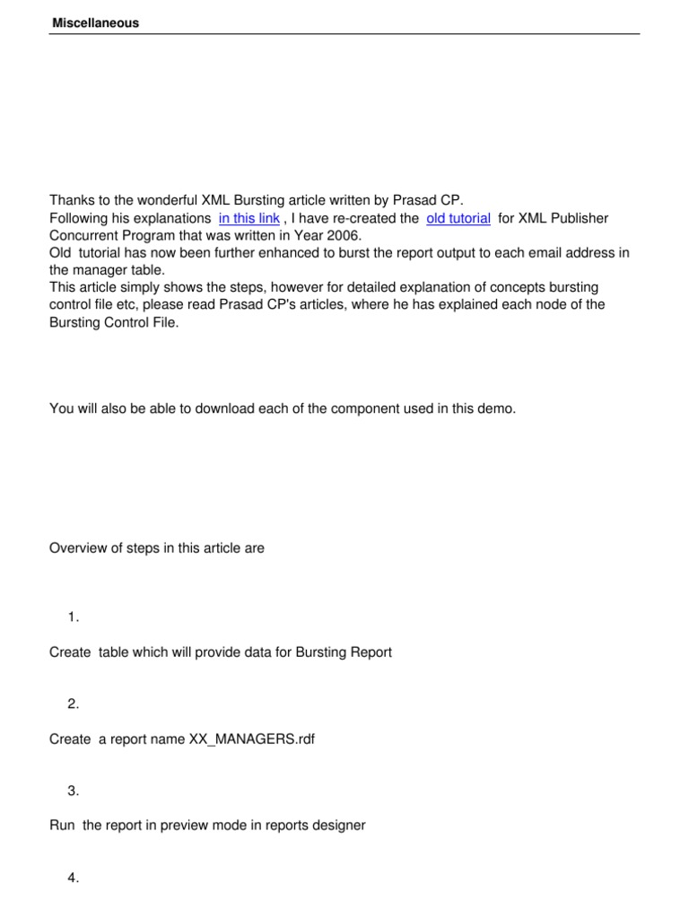 XMLP Concurrent Program Revisited With Bursting | PDF | Microsoft Word | Xml