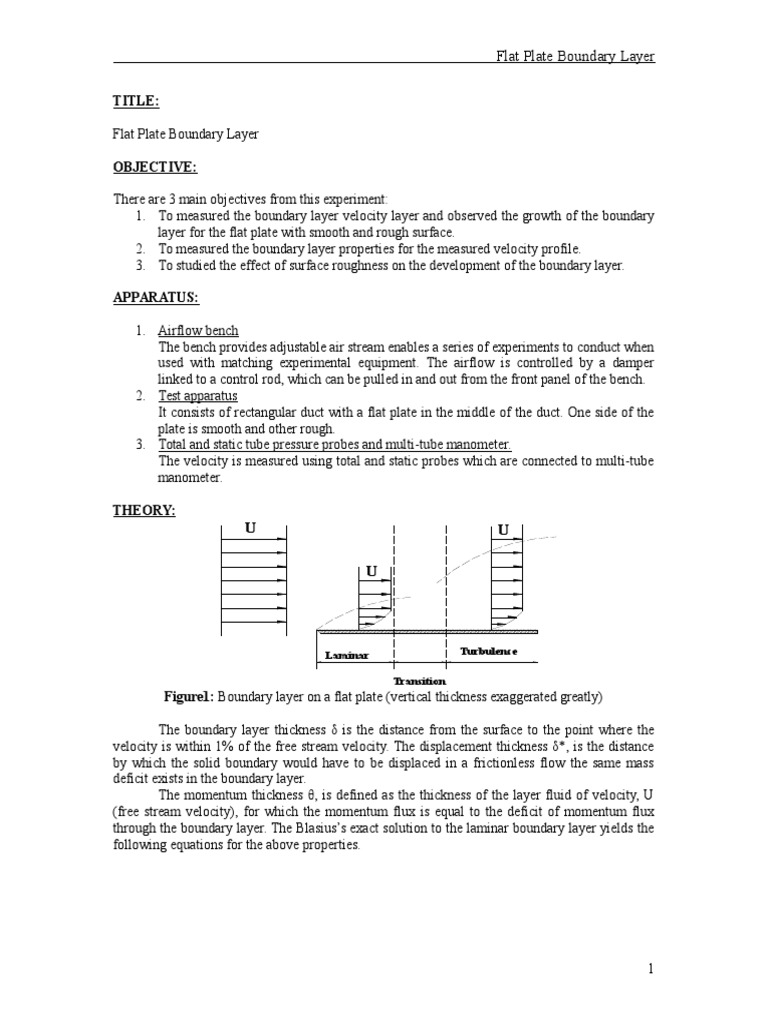 Blayer 4 | PDF | Boundary Layer | Laminar Flow