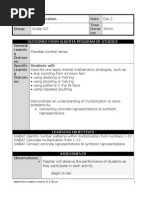Quadratic Formula Lesson Plan | PDF | Quadratic Equation | Equations