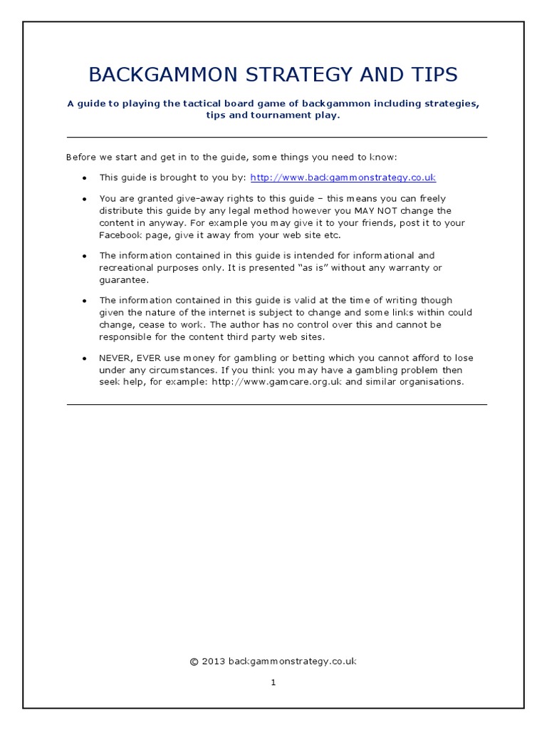BG Strategy | PDF | Gaming | Leisure Activities