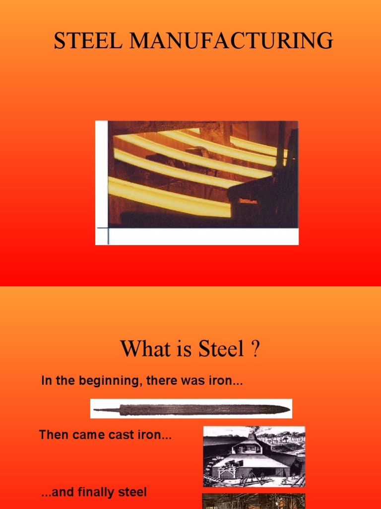 Steel Making & Blast Furnace | PDF | Steelmaking | Iron