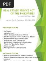 Resa Ra#9646 and Its Implementing Rules and Regulations and PRC | PDF ...