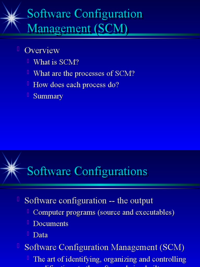 Software Configuration Management | PDF | Product Development | Version Control