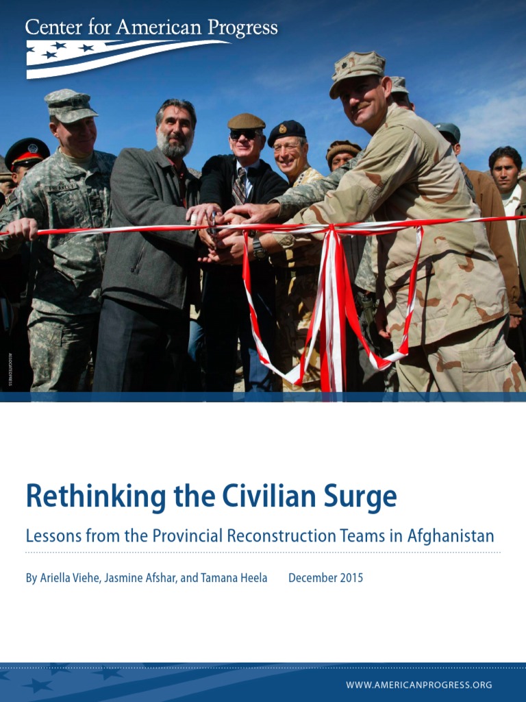 Rethinking The Civilian Surge: Lessons From The Provincial Reconstruction Teams in Afghanistan ...