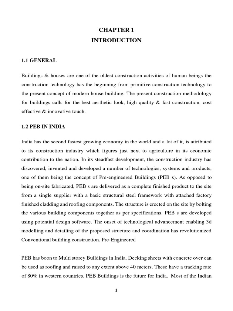 Pre Engineered Building | PDF | Engineering | Industries