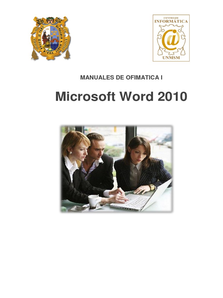 Manual Word 2010 - CINFO | PDF | Point and Click | Microsoft Word