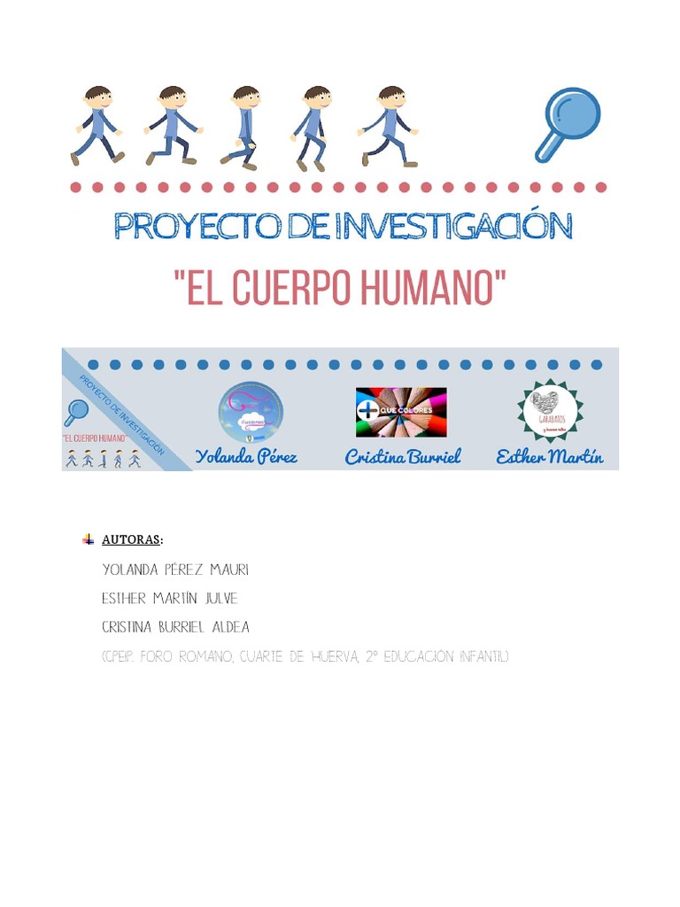 Proyecto "Cuerpo Humano" | PDF | Educación de la primera infancia ...