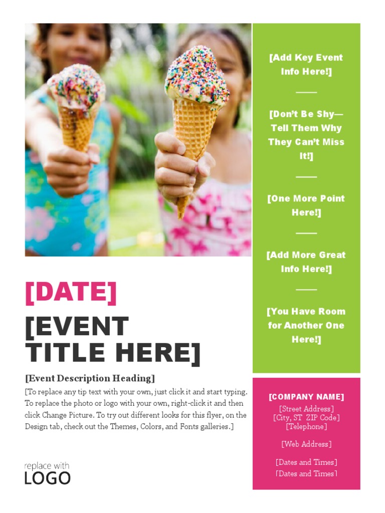 Event Flyer Template Guide | PDF