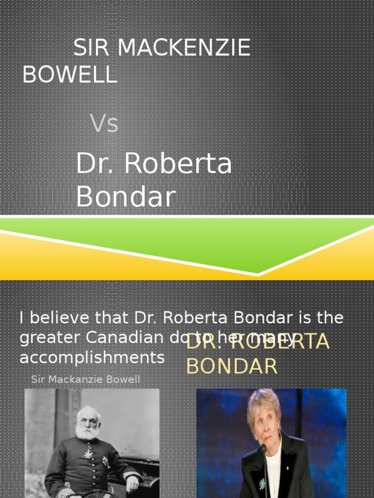 Dr. Roberta Bondar: Canada's Greater Icon | PDF | History | Religion ...