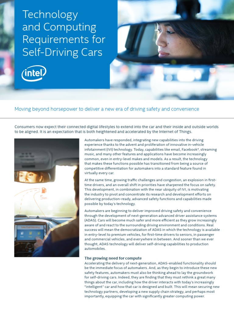 Automotive Autonomous Driving Vision Paper | PDF | Autonomous Car | Car