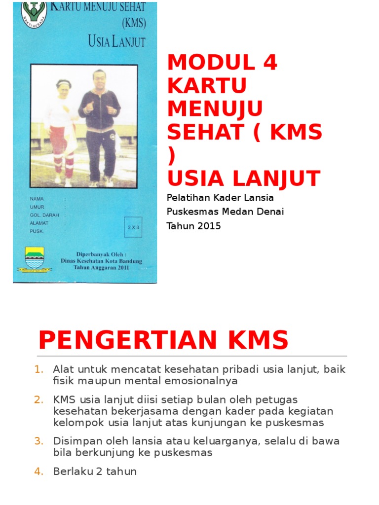 KMS Lansia | PDF
