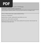 Me and Uncle Romie Lesson Plan | PDF | Reading Comprehension | Cognition