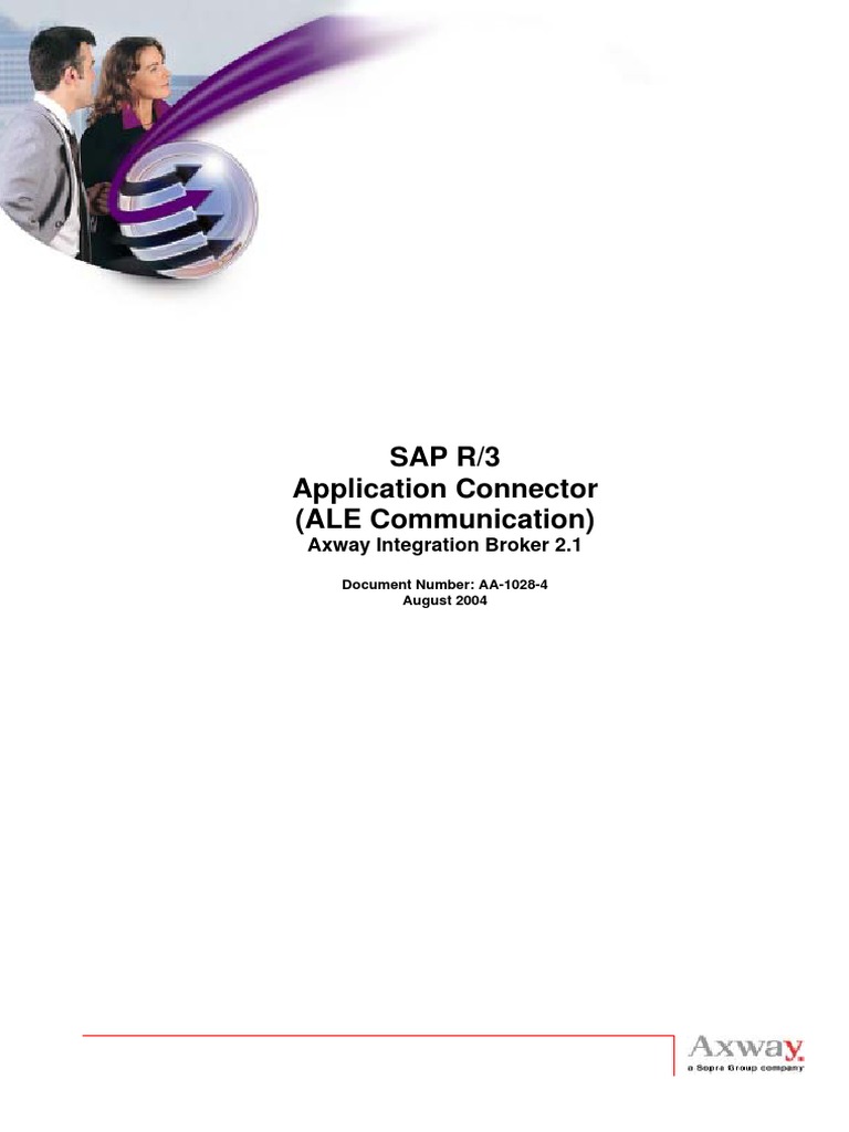 Sap R/3 Application Connector (ALE Communication) : Axway Integration ...