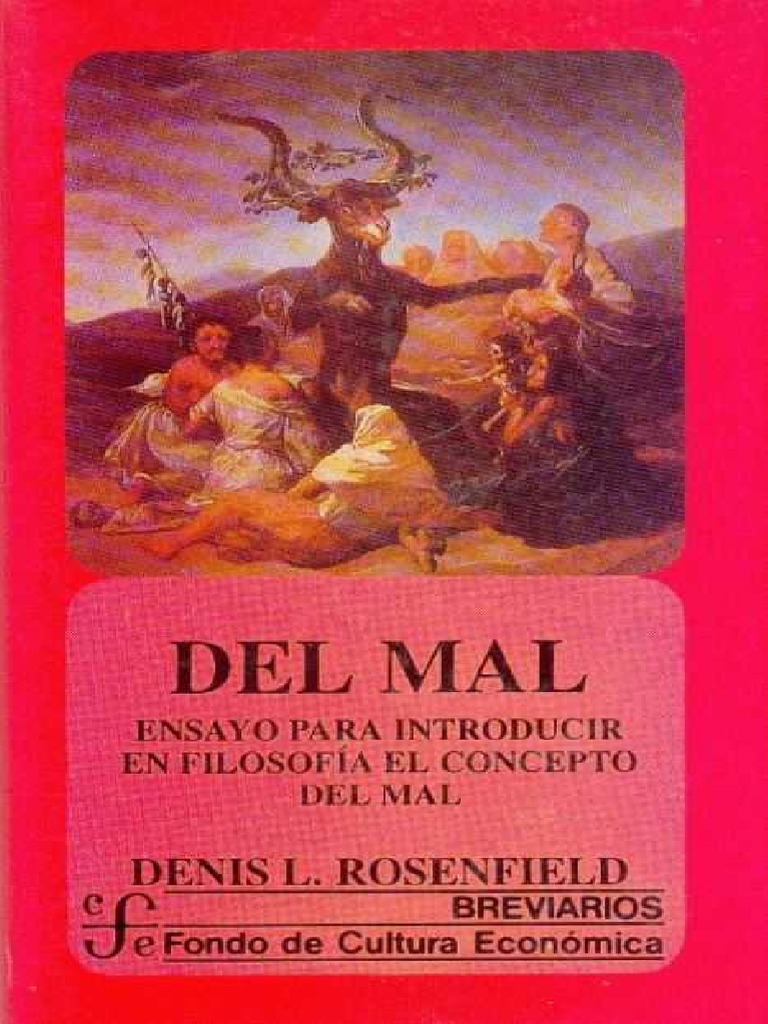Del Mal Ensayo Sobre El Concepto Del Mal PDF | PDF | Immanuel Kant ...