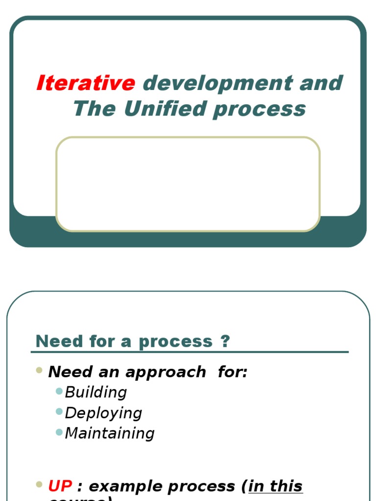 Unified Process | PDF | Systems Engineering | Computing