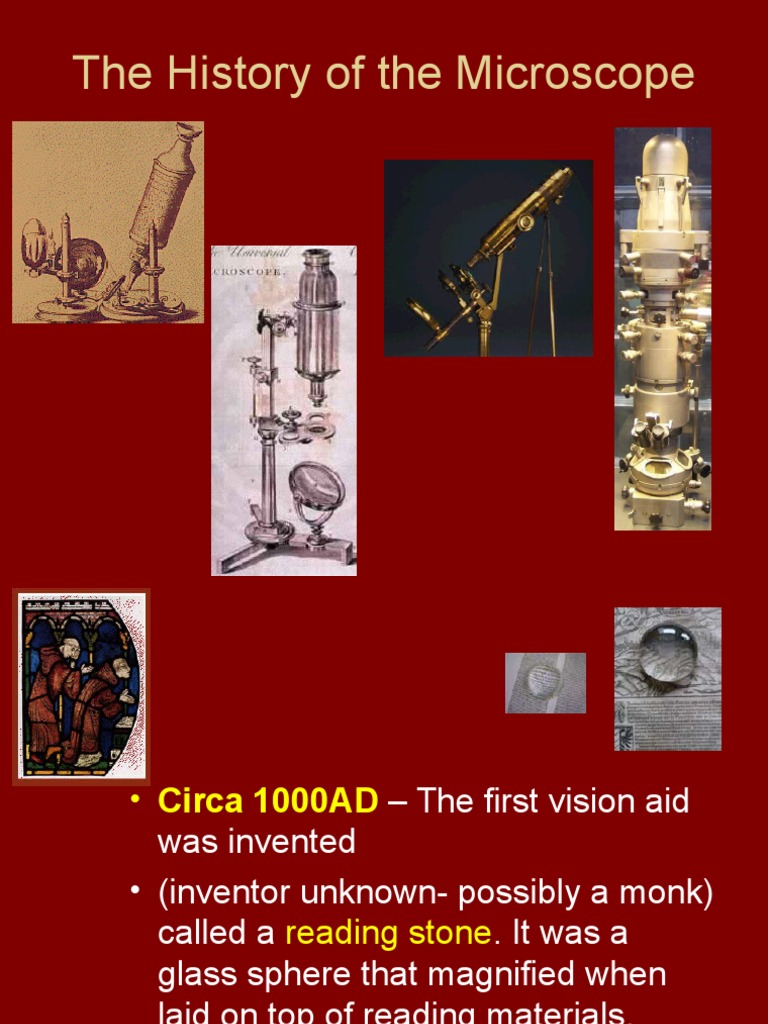 History of Microscope | Microscope | Scanning Tunneling Microscope ...