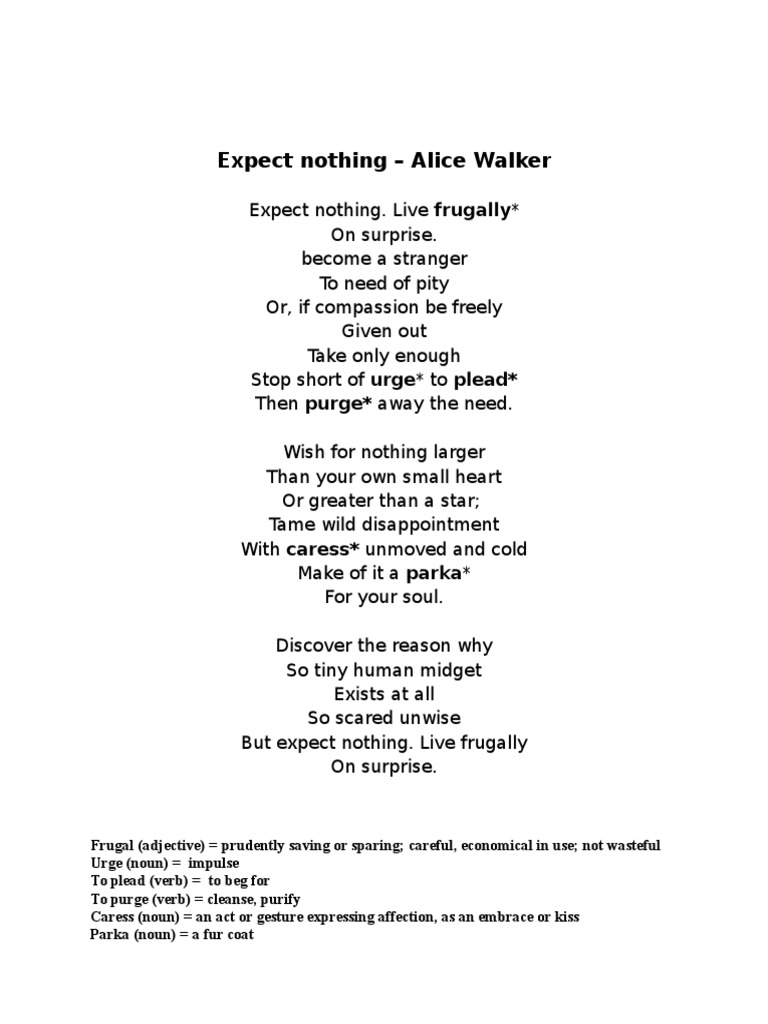 Alice Walker Poems
