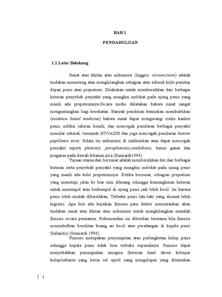 Fimosis dan Parafimosis: Penjelasan Medis | PDF | Kesehatan Holistik ...