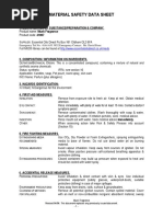 Msds Parfum Zara New | PDF | Firefighting | Perfume