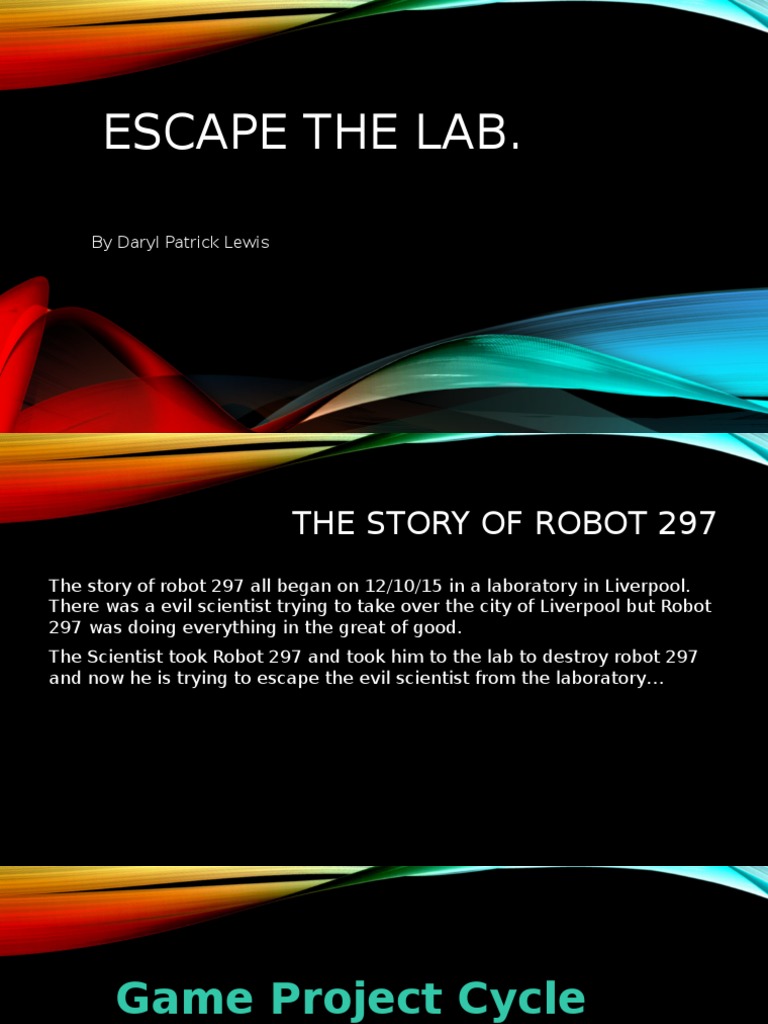 Robot 297: Escape the Lab Game Concept | PDF | Games & Activities ...