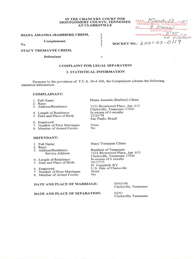 Phillip Chism Parents Divorce | PDF