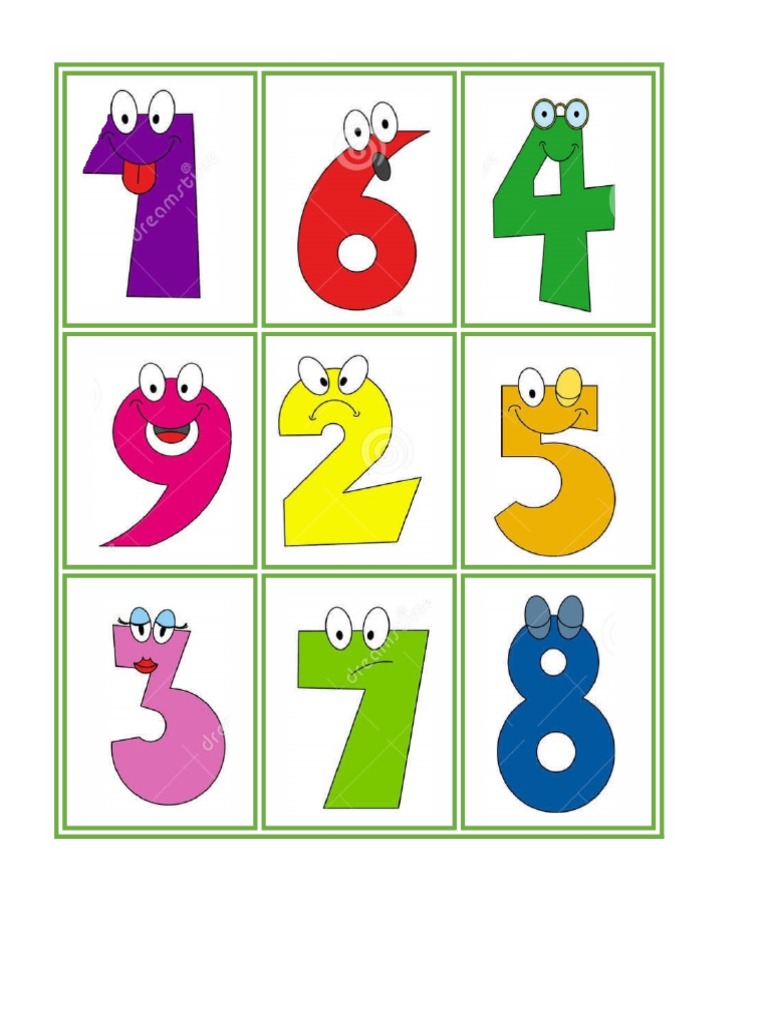 Loteria de Números 1-20 | PDF | Juegos de cartas | Jugando a las cartas