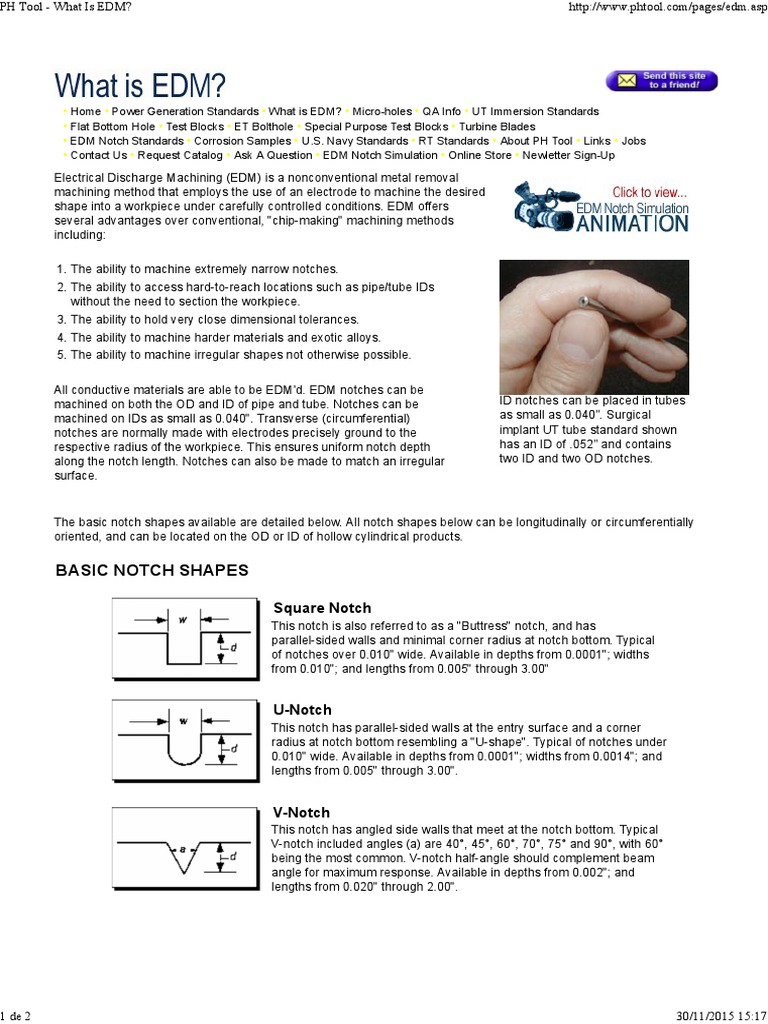 Basic Notch Shapes | PDF | Machining | Production And Manufacturing