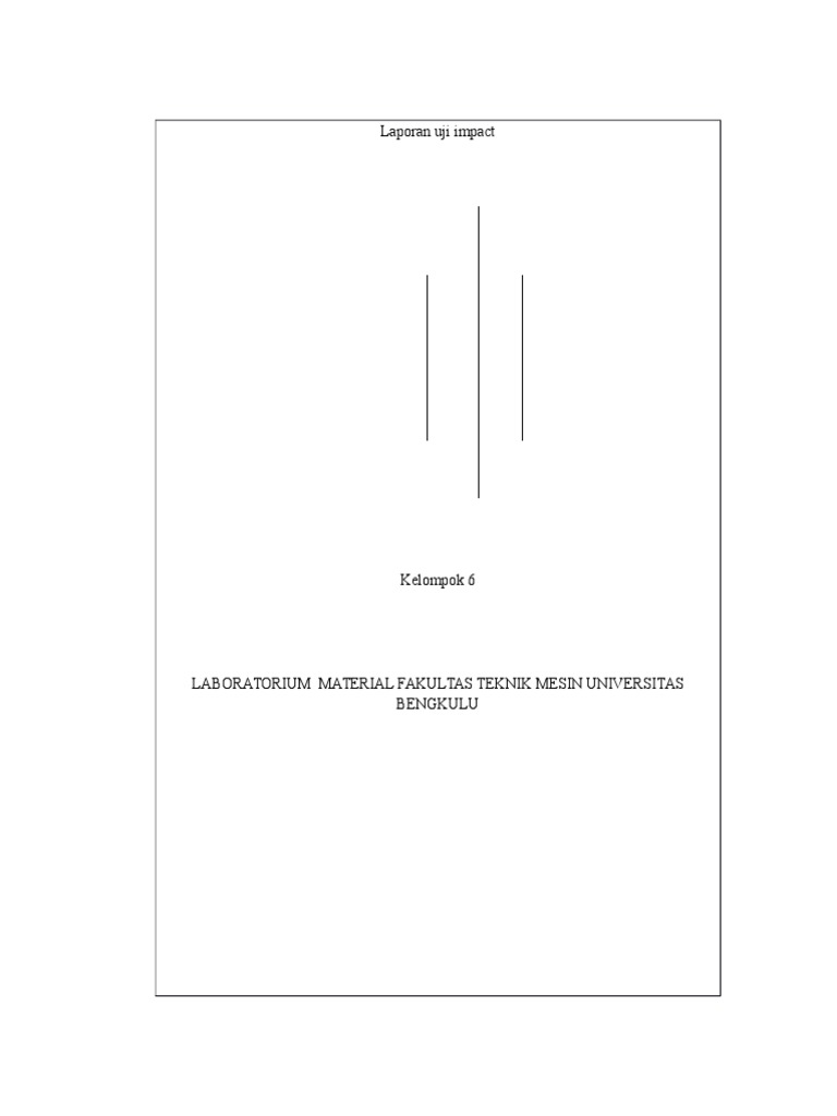 Laporan Uji Impact | PDF