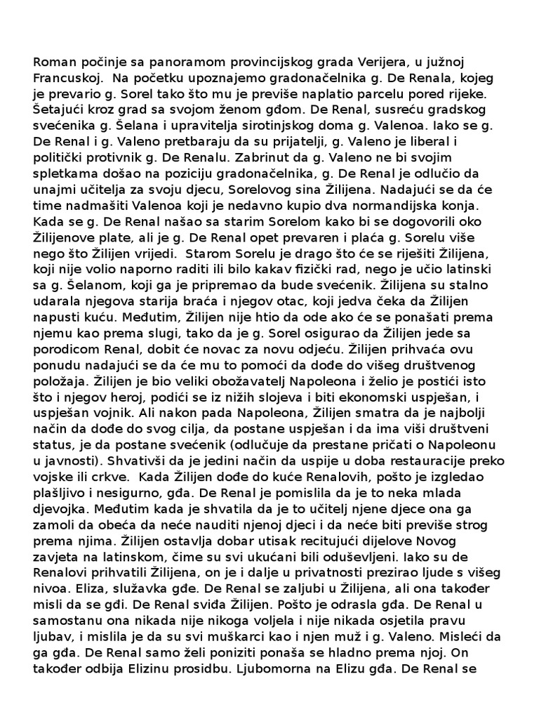 Crveno I Crno - Stendal | PDF