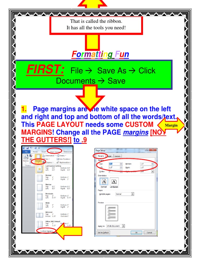Formatting A Word Document PDF | PDF | Text | Typography