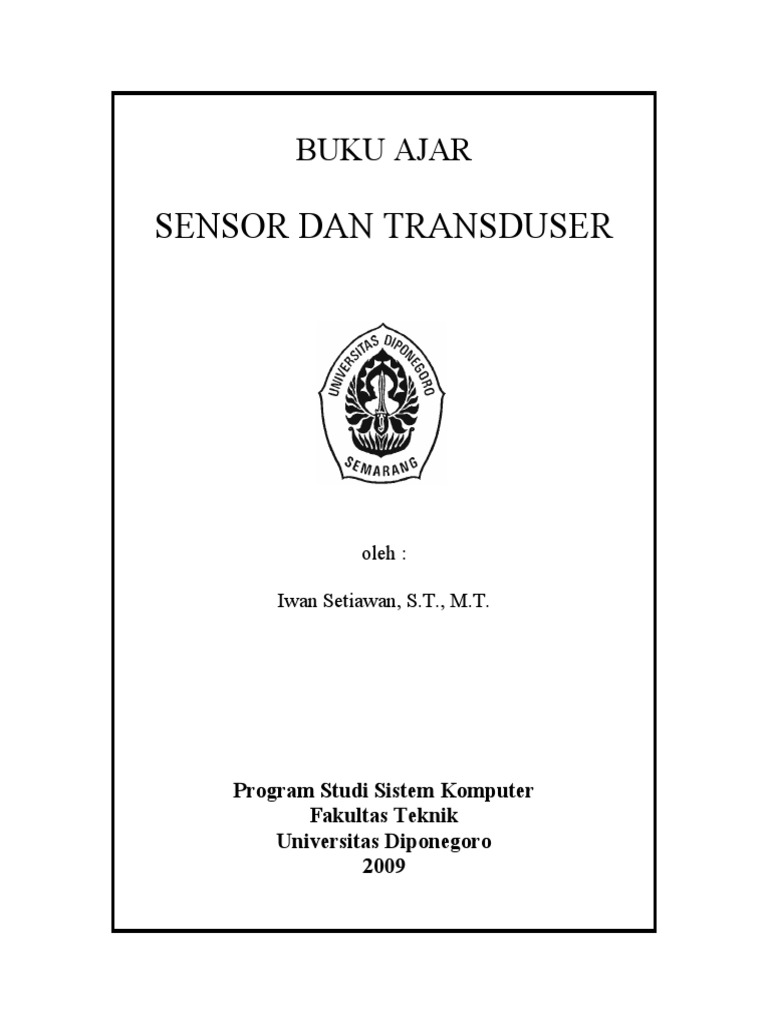 Buku Sensor | PDF